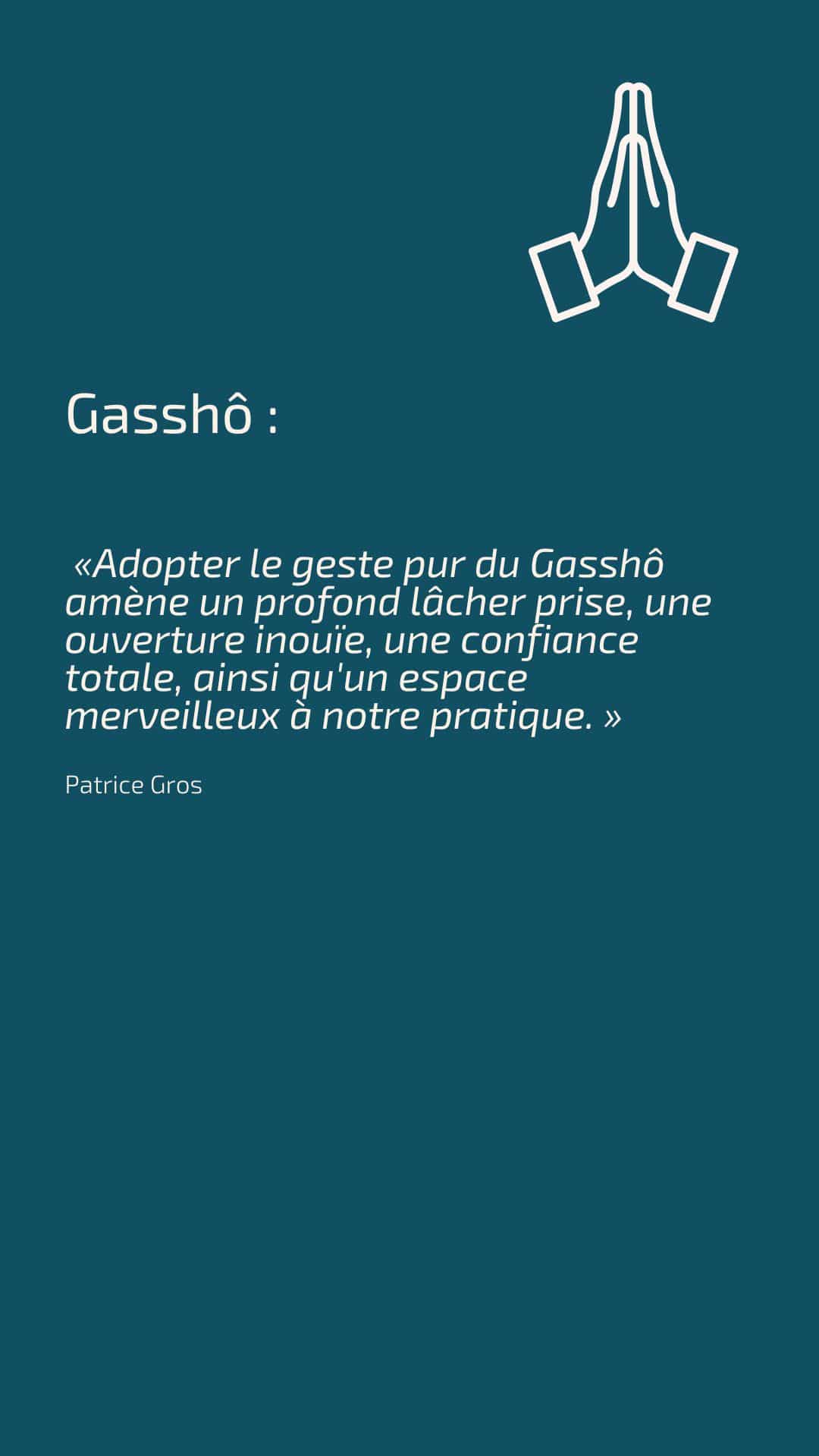 Gassho : un geste si simple et si puissant - Plumes de Forêt